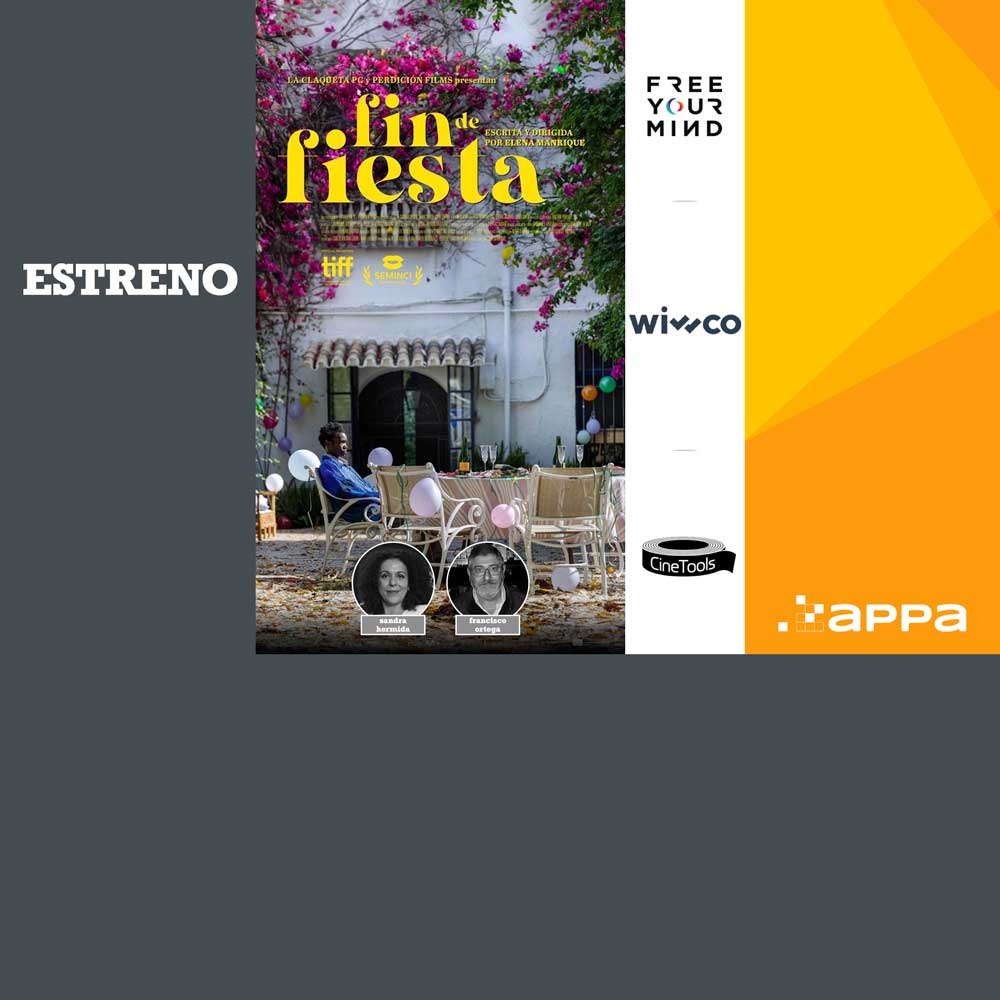 Estreno del largometraje “Fin de fiesta”, de Elena Manrique - APPA ...