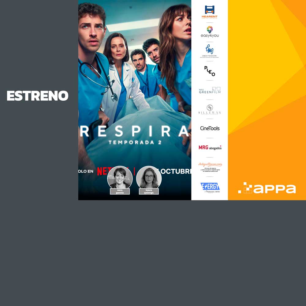 Estreno de serie "Respira" T2 en Netflix - APPA - Asociación de ...